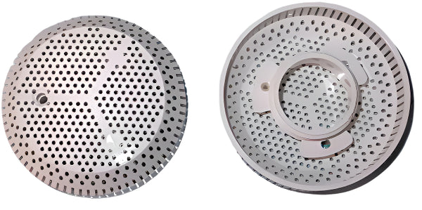 Balboa High Volume Suction Cover W/Adapter [White] (10-6806WHT)