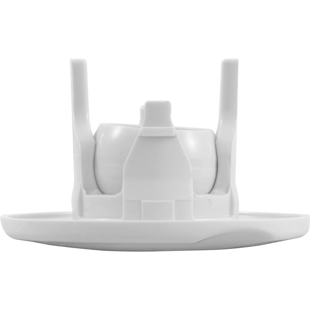 Waterway Bath Eyeball & 3-Scalloped Classic Escutcheon Assembly [White