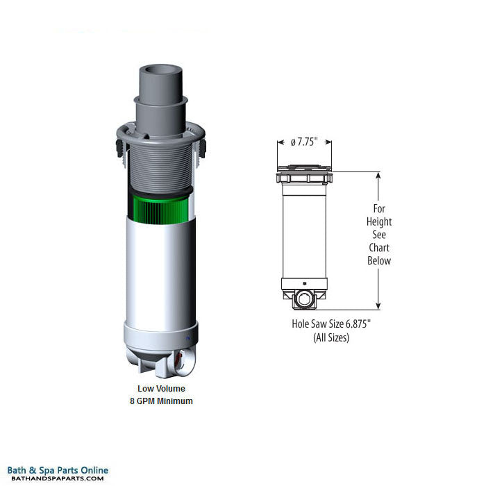 Waterway Dyna-Flo Plus Skim Filter 2" Socket (510-4520)